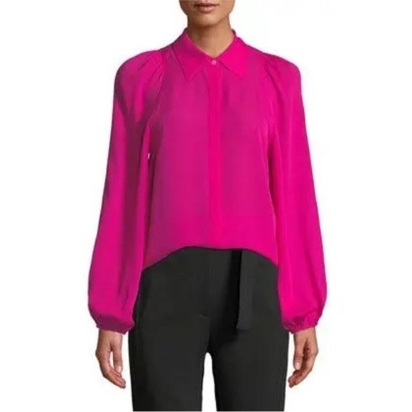 A.L.C. | Tops | Alc Lorri Pink Womens Blouse | Poshmark